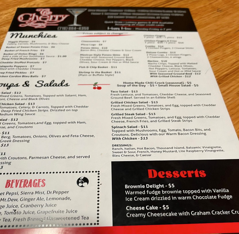Restaurant Review: The Cherry Lounge – A Chef's Life by Genevieve